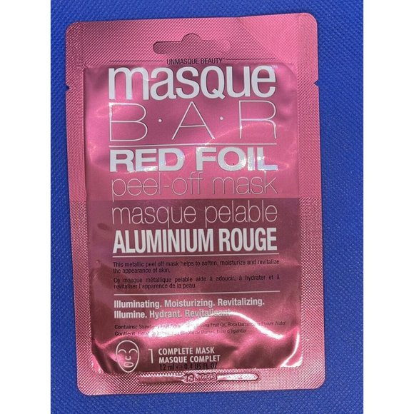 Masque Bar | Skincare | Masque Bar Red Foil Peel Off Mask Aluminum ...